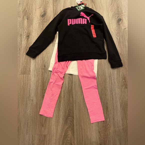Puma | Matching Sets | New 3 Piece Puma Girls Set 12 | Poshmark